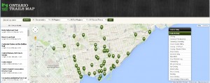 Interactive Outdoor Maps of Ontario