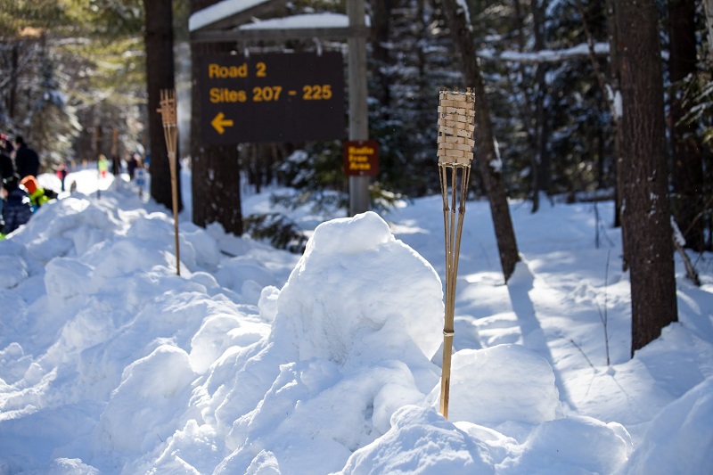 Ice Skating at Arrowhead Provincial Park